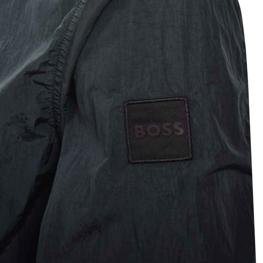 BOSS Leejay 1 M Overshirt Green | Mainline Menswear